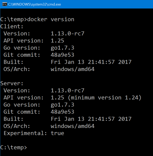 Docker-Compose API too old for Windows? | Fritz on the Web