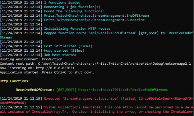Azure Functions With Queuetriggers And Net Core Configuration And Troubleshooting Fritz On